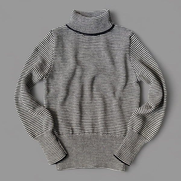 THE ENDURANCE - NAVY/ECRU STRIPE - North Sea Clothing